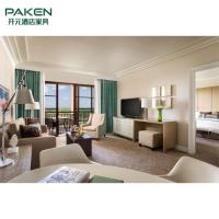 China Pearwood Veneer Marriott Hotel Furniture Set with 1800×2000mm Bed Base and 65,000 SQM Manufacturing Capacity for sale