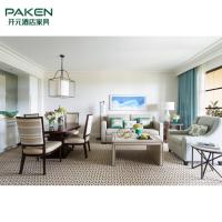 China Pearwood Veneer Marriott Hotel Furniture Set with 1800×2000mm Bed Base and 65,000 SQM Manufacturing Capacity for sale