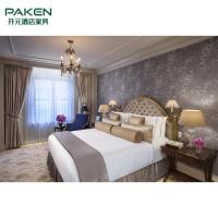 China Commercial Hotel MDF Furniture Sets with 1800mm Bed Base and 2400mm Wardrobe for Modern Apartments for sale