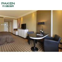 China Waterborne Paint Oak Wood Modern Apartment Furniture - E1 Grade Materials, 1800mm Bed Base, Custom Hotel Solutions for sale