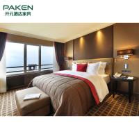 China Waterborne Paint Oak Wood Modern Apartment Furniture - E1 Grade Materials, 1800mm Bed Base, Custom Hotel Solutions for sale
