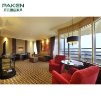China Waterborne Paint Oak Wood Modern Apartment Furniture - E1 Grade Materials, 1800mm Bed Base, Custom Hotel Solutions for sale