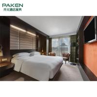 China OEM Cherry Wood Contemporary Bedroom Set with 1800x2000mm Bed Base and 2000x2200mm Wardrobe - Custom Hotel Furniture for sale