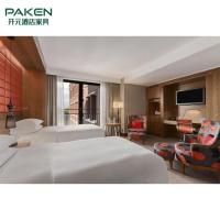 China OEM Cherry Wood Contemporary Bedroom Set with 1800x2000mm Bed Base and 2000x2200mm Wardrobe - Custom Hotel Furniture for sale