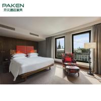 China OEM Cherry Wood Contemporary Bedroom Set with 1800x2000mm Bed Base and 2000x2200mm Wardrobe - Custom Hotel Furniture for sale