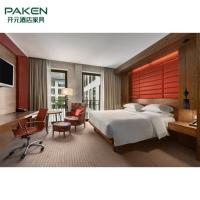China OEM Cherry Wood Contemporary Bedroom Set with 1800x2000mm Bed Base and 2000x2200mm Wardrobe - Custom Hotel Furniture for sale