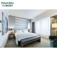 China 3 Star Living Room Beech Wood Hotel Furniture Set - 1800mm Bed Base, 2000mm Wardrobe, Custom Manufacturing for sale