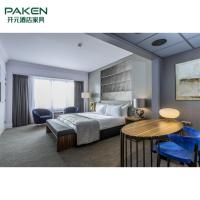 China 3 Star Living Room Beech Wood Hotel Furniture Set - 1800mm Bed Base, 2000mm Wardrobe, Custom Manufacturing for sale