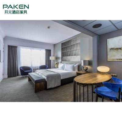 China 3 Star Living Room Beech Wood Hotel Furniture Set - 1800mm Bed Base, 2000mm Wardrobe, Custom Manufacturing for sale