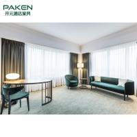 China 3 Star Living Room Beech Wood Hotel Furniture Set - 1800mm Bed Base, 2000mm Wardrobe, Custom Manufacturing for sale