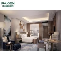 China Custom Wood Veneer Hotel Sofa Bed Set with 1800mm Bed Base and 2000mm Wardrobe for Apartments for sale