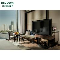 China Plywood Sheraton Hotel Furniture Sets with 3000mm Headboard and 65,000 SQM Factory Capacity for Commercial Hospitality for sale