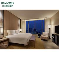 China OEM Hotel Guestroom Furniture Set with 1800x2000mm Bed Base and 2000x500x2200mm Wardrobe for sale