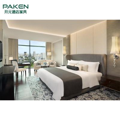 China Conrad Hotel Modern Apartment Furniture Set with 1800×2000mm Bed Base and 13-Piece Collection for Luxury Accommodations for sale