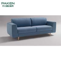 China 45kg/m³ High Density Foam Hotel Sofa Bed - 1500-1800mm Width Customizable Upholstery Furniture for sale