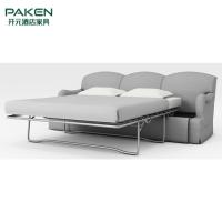 China Custom 1800-2200mm Three Two Seater Sofa Bed with Leggett & Platt Metal Frame - 3 Year Warranty for sale