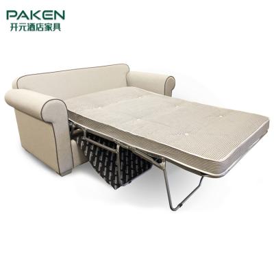 China High Density Foam Sofa Bed 1200-1600mm Width with E1 Plywood Frame for Hotels and Apartments for sale