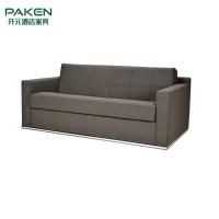 China Metal Legs Solid Wood Hotel Sofa Bed 1500-2000mm Width with Leggett & Platt Folding Mechanism for sale