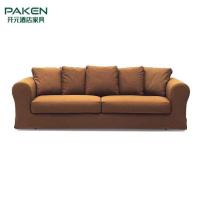 China E1 Grade Plywood Sofa Bed for Hotels 1400-2000mm Width with High Density 45kg/m³ Foam for sale