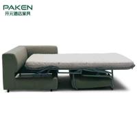 China Custom Hotel Sofa Bed Set 1600-2500mm Width with E1 Plywood Frame & High-Density Foam for 3-5 Star Hotels for sale
