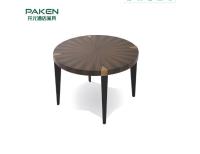 China Custom Hotel Luxury Center Table 900-1000mm Width 450-550mm Height with Stainless Steel Frame for Commercial Use for sale