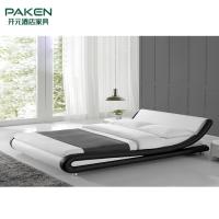 China Custom Modern Villa Bedroom Furniture with 2000mm Bedboard and 45kg/m³ High-Density Foam - Fully Customizable for sale