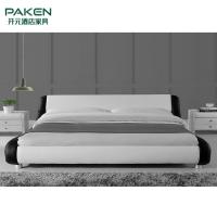 China Custom Modern Villa Bedroom Furniture with 2000mm Bedboard and 45kg/m³ High-Density Foam - Fully Customizable for sale