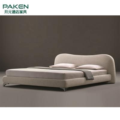 China Customize Modern Villa Furniture Bedroom  Furniture&Popular Concise Style Bed for sale
