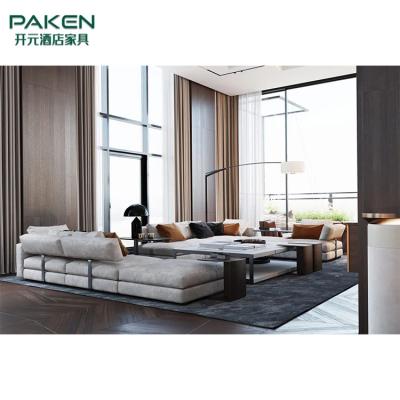 China Concise And Modern Style Customize Modern Villa Furniture Living room Furniture for sale