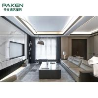 China Fashion style with Khaki, Ivory Color Customize Modern Villa Furniture Living Room Furniture for sale