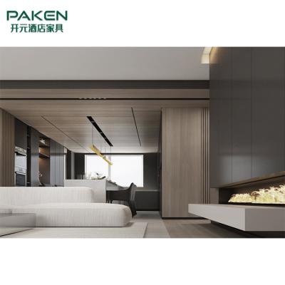China Custom Modern Villa Furniture Set with 45kg/m³ High-Density Foam and 2600mm Dining Table - OEM/ODM Available for sale