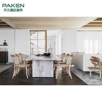 China Customize Modern Villa Furniture Kitchen Furniture&Concise And Marble for sale