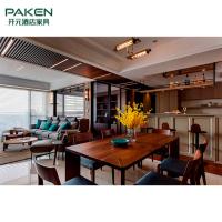 China Wooden Warm Villa Kitchen Furniture Sets Bar Table And Chair for sale