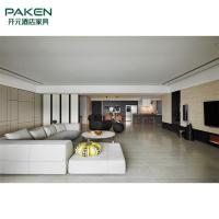 China Fashion Modern Villa Living Room Furniture Sets Sofa Chair Stool Table for sale
