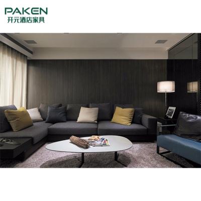 China Solid Wood Plywood Modern Hotel Villa Room Furniture for sale