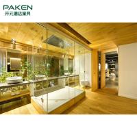 China Wooden And Warm Modern Villa Bathroom Furniture for sale