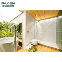 China Wooden And Warm Modern Villa Bathroom Furniture for sale