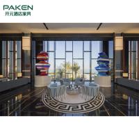 China Custom Hotel Public Area Furniture Set with 1800mm Sofa and 2000mm Wardrobe - E1 Grade Materials & 3-Year Warranty for sale
