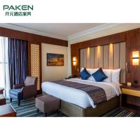 China ODM 4-5 Star Hotel Guest Bedroom Furniture Sets - Custom Solid Wood with 30-45 Density Foam - 30 Set MOQ for sale