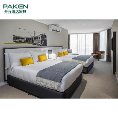 China Smooth Surface Contemporary Hotel Furniture Bedroom Sets for sale