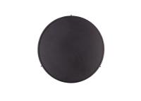 China Modern Round Coffee Table 845mm x 832mm x 457mm with E1 Plywood and Iron Frame in Black/White Finish for sale