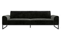 China Convertible Two-Seater Sofa Bed 2172mm Length with Stainless Steel Base - Custom Colors for Villa & Hotel Use for sale