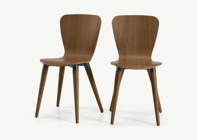 China Armless Dining Chair DC-01 with Solid Wood Legs 480x490x810mm for Hotel Restaurant Use for sale