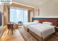China Hyatt Hotel Bamboo Veneer Furniture Set - E1 Grade Materials, Custom Colors, 6'8