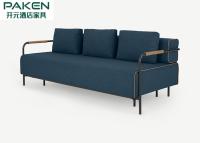 China Nestor 3-Seat Sofa Bed with 2070mm Width and High Density 45kg/m³ Foam Upholstery for Hotels for sale