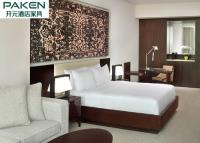 China JW Marriott Muscat Hotel King Room Walnut Veneer Furniture Set with 6'8'' Bed Base and E1 Grade Materials for sale