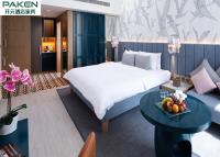 China Mediterranean Style Hotel Bedroom Furnitures Romantic Honeymoon Hotel Room for sale