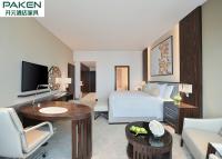 China Sofitel Five Star Standard Hotel Furniture Bedroom Sets Ebony Veneer + Light Hue Fnurnitures for sale