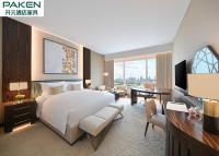 China Sofitel Five Star Standard Hotel Furniture Bedroom Sets Ebony Veneer + Light Hue Fnurnitures for sale
