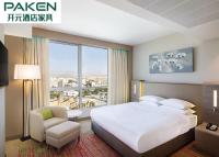 China Four Points By Sheraton Oak Veneer Hotel Furniture - Custom 2000mm Bed Base & 2400mm Wardrobe Solutions for sale